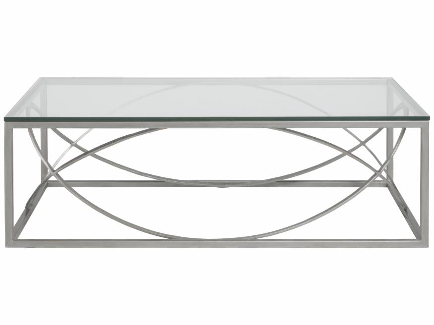 2234-945-46 | Ellipse Rectangular Cocktail Table | Metal Designs|